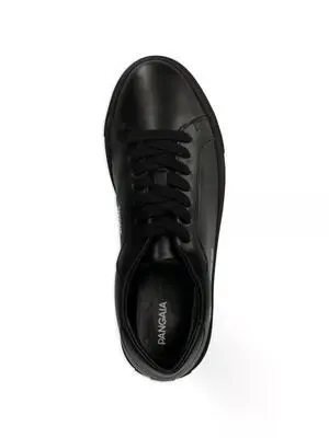 PANGAIA Grape Leather Lace-up Sneakers - Black
