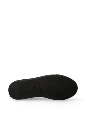 PANGAIA Grape Leather Lace-up Sneakers - Black