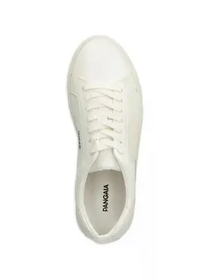 PANGAIA Round Toe Lace-up Sneakers - Neutrals