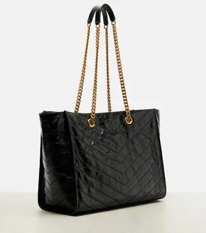 Saint Laurent Niki Medium Leather Tote Bag