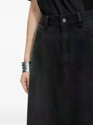 JNBY Logo-patched A-line Skirt