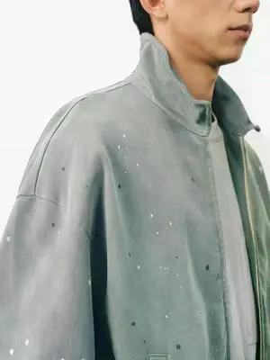 CROQUIS Paint Splatter Zip-up Jacket