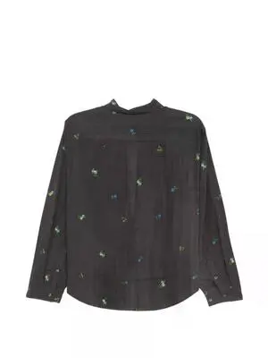 JNBY Floral Embroidered Cotton Blouse