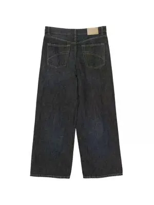 JNBY Pin Embellished Wide-leg Jeans