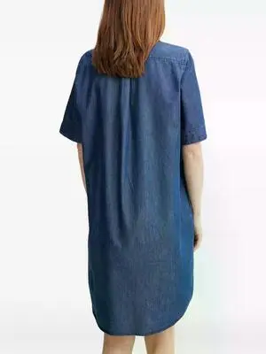 Marc O'polo Short Sleeve Collared Mini Dress