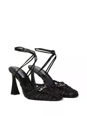 Karl Lagerfeld Debutante Leather Sandals
