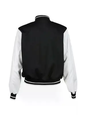 SAINT MXXXXXX Rib-knit Baseball Jacket