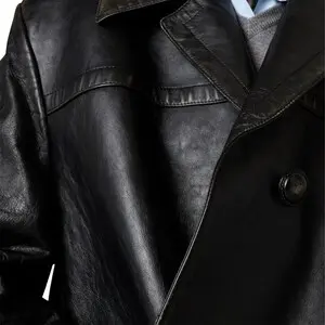 Miu Miu Leather Jacket With Notch Lapels