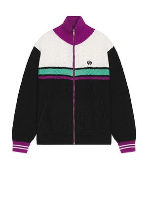 RICE NINE TEN Knitting Jogging Suit Jacket