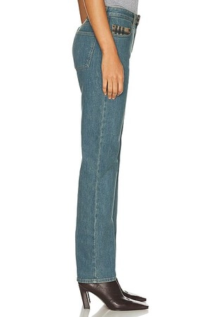 Burberry Dalia Straight Leg Jeans