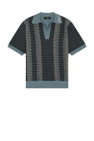 Amiri Striped Polo