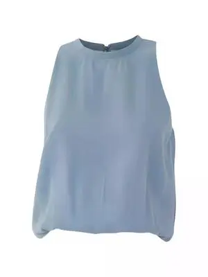 ELEH Gathered Hem Top - Blue