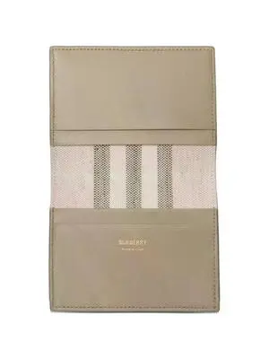 Burberry Bloomsbury Folding Card Case - Neutrals