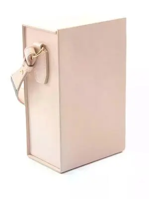 Fendi Leather Vertical Box Crossbody Bag - Pink