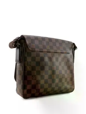 LOUIS VUITTON 2013 Damier Ebene District Pm Crossbody Bag