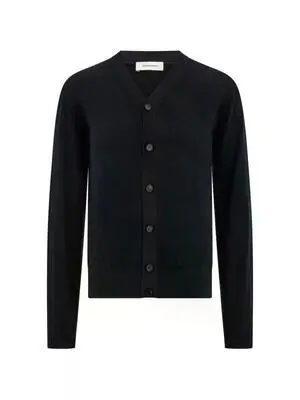 FERRAGAMO V-neck Button-up Cardigan - Blue
