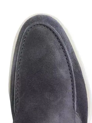 AURELIEN Yacht Suede Loafers - Blue