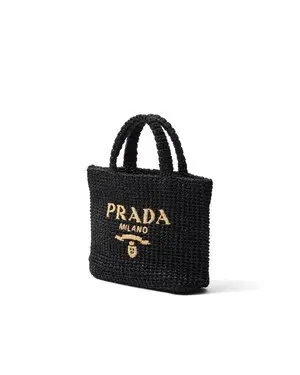Prada Small Crochet Tote