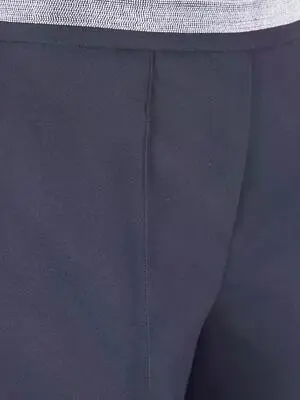 D.exterior Tailored Trousers With Silver-tone Trim