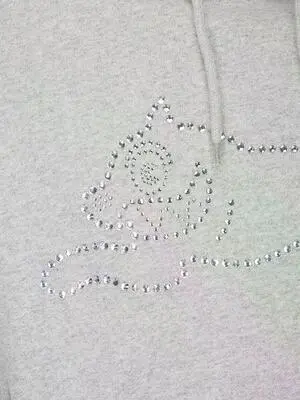 ICECREAM Crystal Embellishment Hoodie