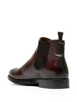 Officine Creative Elasticated Leather Chelsea Boots