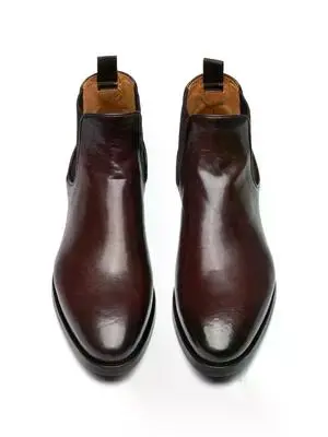Officine Creative Elasticated Leather Chelsea Boots
