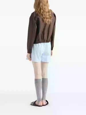 Prada Kid Mohair Bomber Jacket