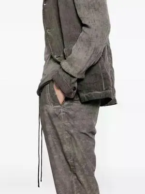 THOM KROM Cropped Cotton Trousers