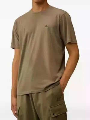 C.P. COMPANY Logo T-shirt - Neutrals