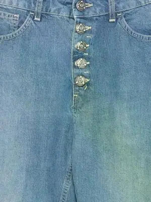 DONDUP Belt-loop Buttoned Jeans