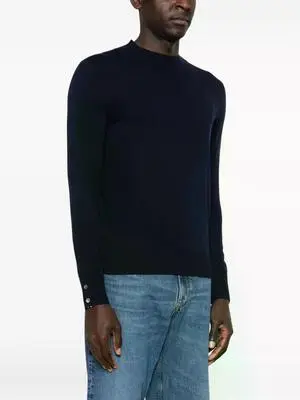 IVORY PARIS Mock Neck Long Sleeve Sweater