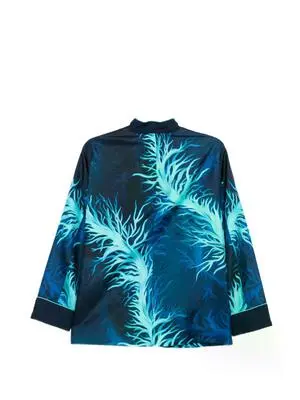 F.R.S FOR RESTLESS SLEEPERS Buttoned Printed Jacket