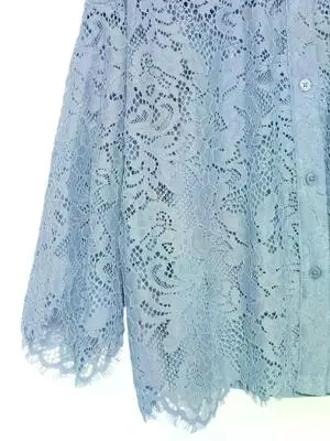Michael Kors Lace Overlay Shirt