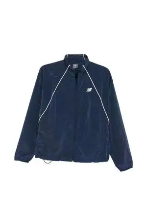 NEW BALANCE Logo Trimmed Jacket - Blue