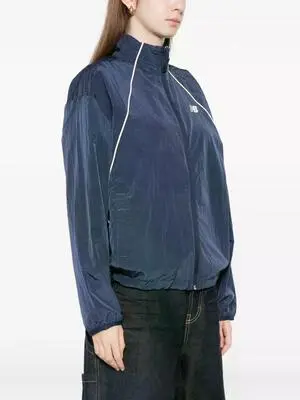 NEW BALANCE Logo Trimmed Jacket - Blue