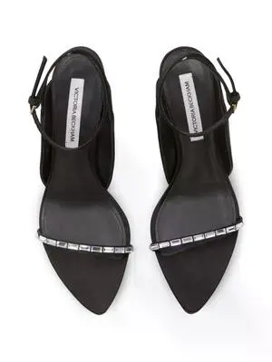 Victoria Beckham Embellished Stiletto Sandals