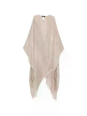 Fabiana Filippi Frayed Scarf - Brown