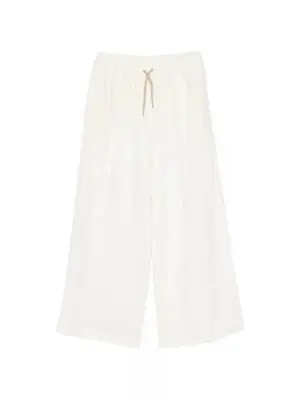 BERWICH Nina Palazzo Trousers - Neutrals