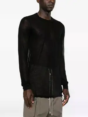 Rick Owens Level Ls T Long Sleeve Polo Shirt