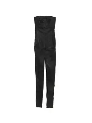 Rick Owens Sliced Rustier Maxi Dress - Black