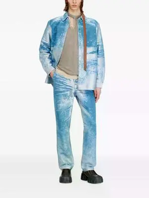 DIESEL® D-kelmar-fsi Denim-effect Shirt