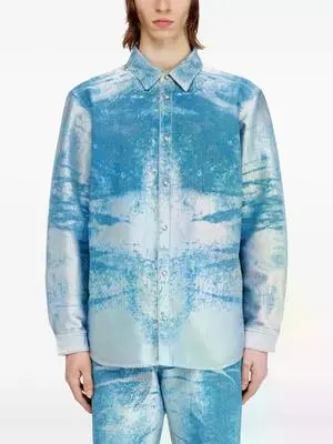 DIESEL® D-kelmar-fsi Denim-effect Shirt
