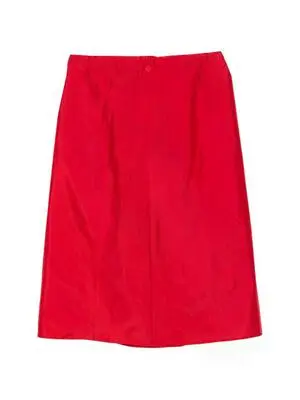 SAMUEL GUÌ YANG A-line Skirt With Drawstring Waist