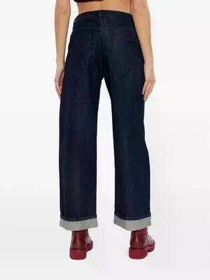 Moncler Cuffed Wide-leg Trousers