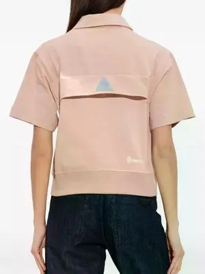 Moncler Logo Patch Polo Shirt - Neutrals