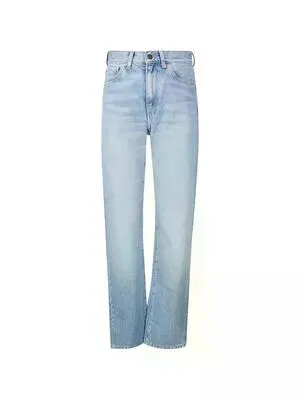 Carhartt Work In Progress Noxon Logo Patch Denim Trousers