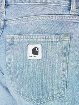 Carhartt Work In Progress Noxon Logo Patch Denim Trousers