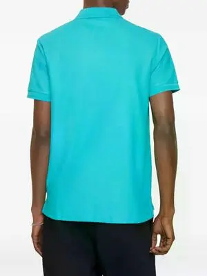 Burberry Cotton Polo Shirt - Blue