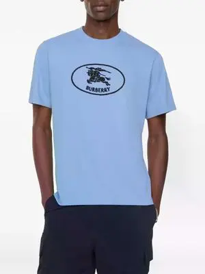 Burberry Knight Stamp Cotton T-shirt