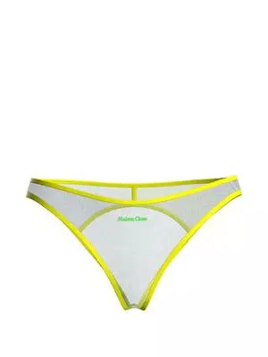 MAISON CLOSE Panorama Open-back Briefs - Neutrals